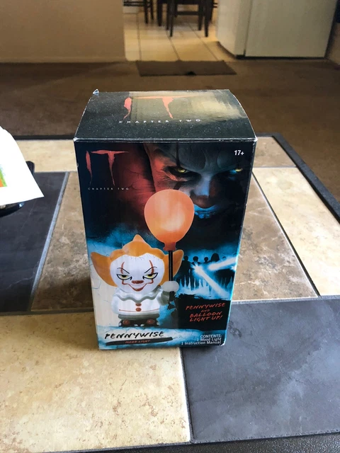 IT CHAPTER TWO PENNYWISE MOOD LIGHT (by UKonic) NEW IN IT ORIGINAL BOX ...