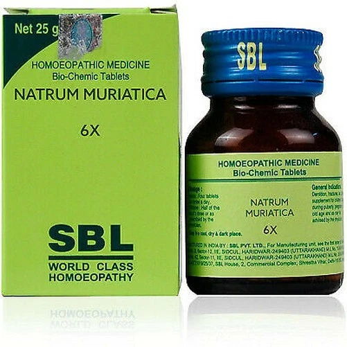 5 X SBL Natrum Muriaticum 6X (25g) WORLD CLASS HOMEOPATHY £33.41 ...