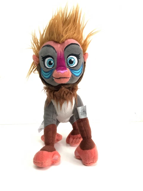 DISNEY STORE MAKINI the Mandrill Lion Guard Soft Plush Toy 10” Beanie ...