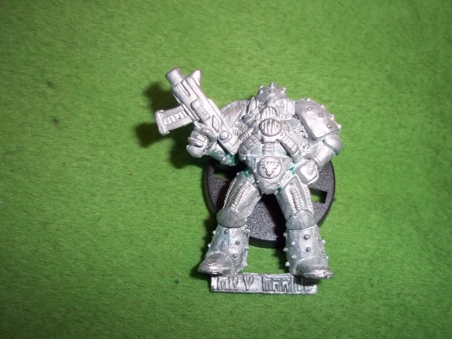 WARHAMMER40K ROGUE Trader Space Marine In Mk5 Heresy Armour Lot B £19. ...