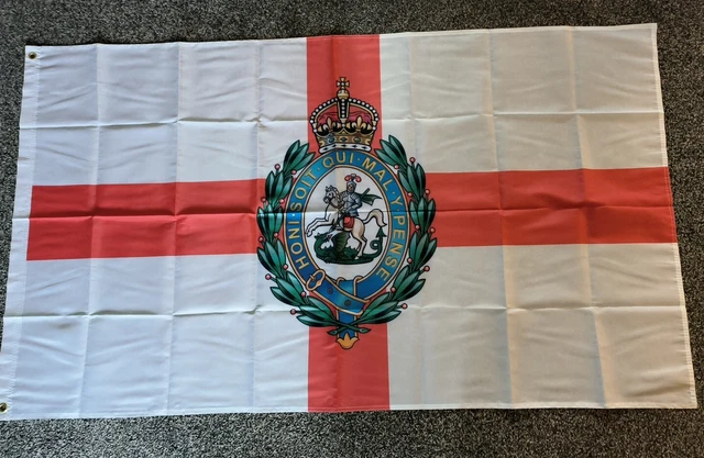 THE ROYAL REGIMENT of Fusiliers, King's Crown flag 3X5FT £14.99 ...