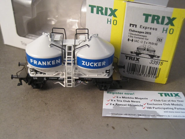 TRIX EXPRESS 33915 Güterwagen mit KKKulisse mit der OVP EUR 6,50 ...