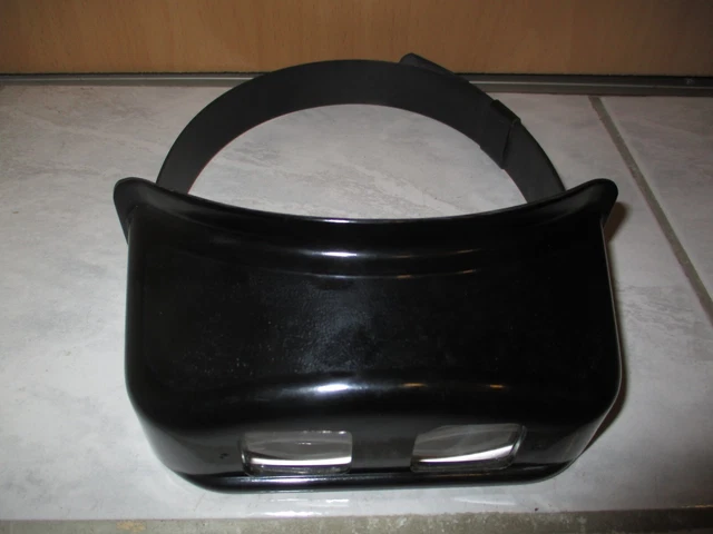 BAKELIT LUPE LUPENBRILLE Kopflupe Carl Zeiss Jena Lupe alte Stirnlupe ...