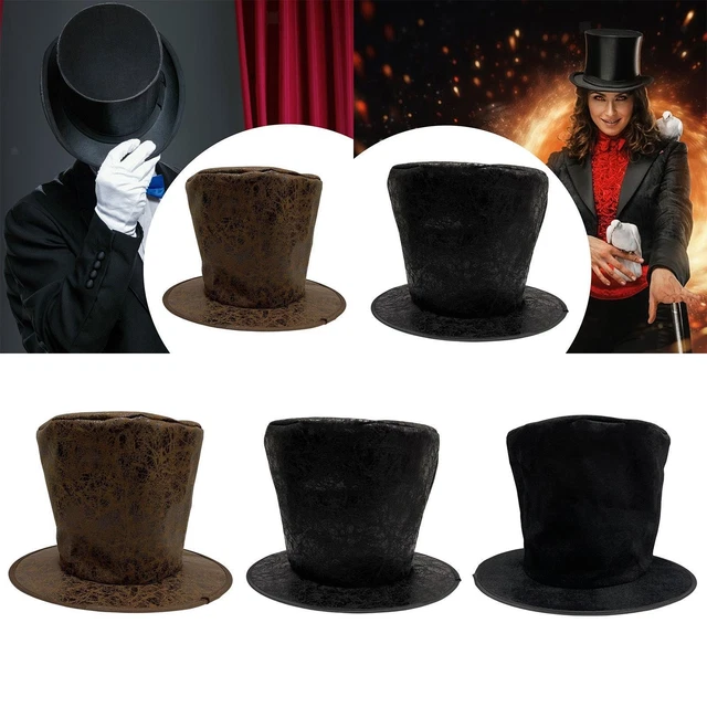 MULTI-PURPOSE NIGHT CLUB Party Funky Festival Flat Top Magician Hat for ...