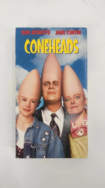 VINTAGE CONEHEADS VHS 1993 Comedy Movie Dan Aykroyd Jane Curtin Rare ...