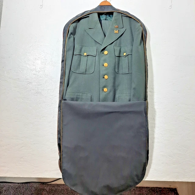 WWII 1940S US Army Dress Military Wool Uniform Men 43L Gold Buttons ...