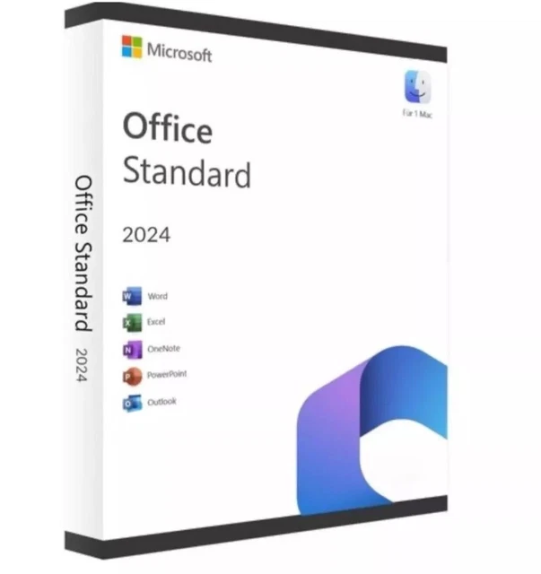 MICROSOFT OFFICE 2024 Standard Mac ( Kein Abo ) EUR 32,90 - PicClick DE