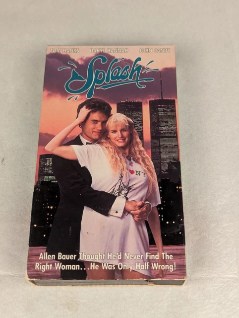 SPLASH VHS 1984, 1996 Release Tom Hanks John Candy $5.49 - PicClick CA