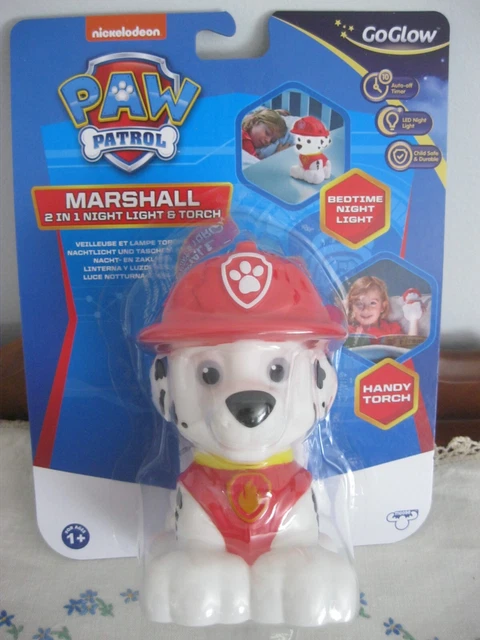 PAW PATROL,MARSHALL.2 IN 1 Night Light & Torch.Bedtime Light & Hand ...