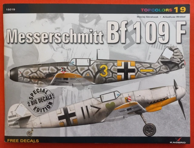 KAGERO TOPCOLORS 19 15019, MESSERSCHMITT Bf 109F & Decals EUR 49,00 ...