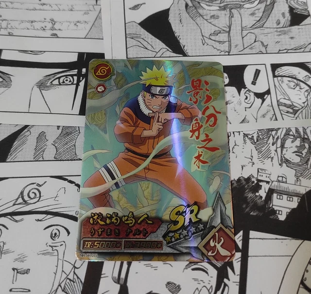 NARUTO SHIPPUDEN TCG Collection - NARUTO JUTSU - SR Holo Foil - Serie ...