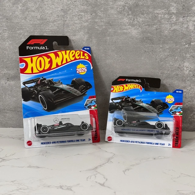 HOT WHEELS MERCEDES-AMG Petronas F1 Formula One - COMBINE POSTAGE £18. ...