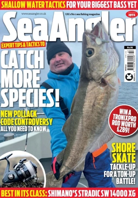 SEA ANGLER MAGAZINE #647 April 2025 - Shore Skate, Boat Pollock ...