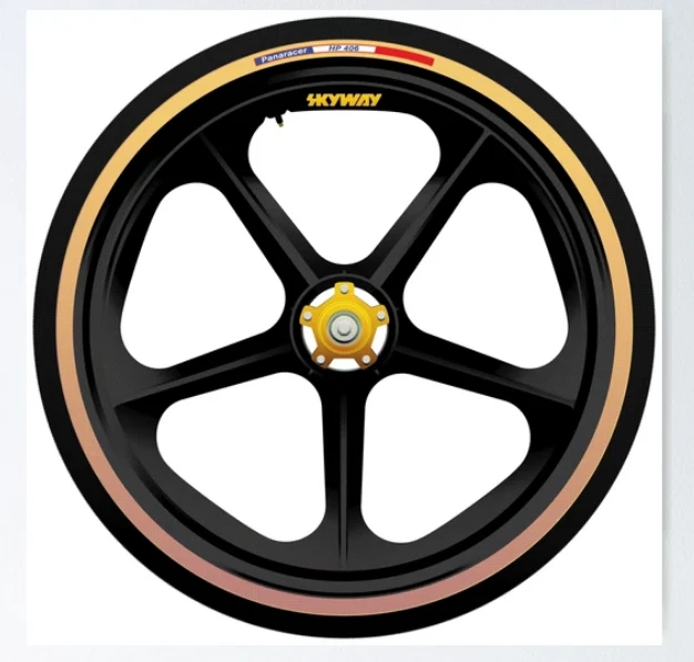 4 SKYWAY BMX Mag Wheel Decals Bike Stickers Custom Sizes Colours ...