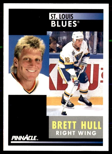 1991-92 PINNACLE BRETT Hull St. Louis Blues #200 EUR 4,42 - PicClick FR