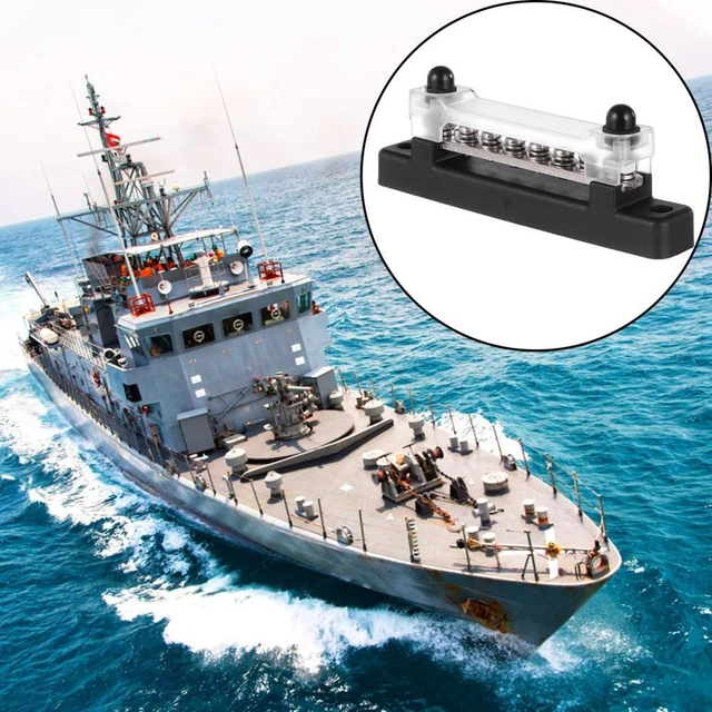 BUS BAR TERMINAL block brass block Busbar Pbt marine buss bar with ...