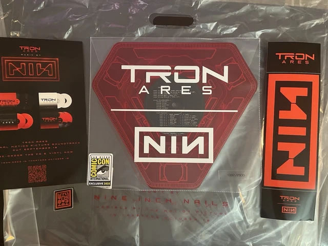 SDCC TRON ARES NIN Vinyl Record 2025 Comic Con EXCLUSIVE £221.32 ...
