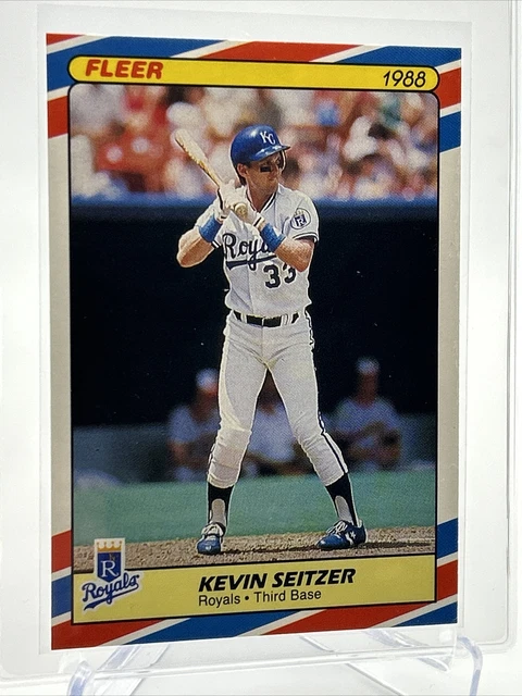 1988 FLEER SUPERSTARS Kevin Seitzer carte #35 comme neuf LIVRAISON ...
