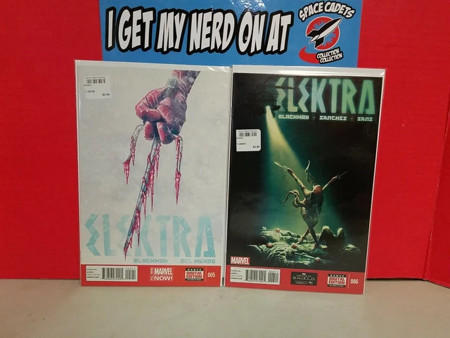 ELEKTRA #3-9 RUN Of 7 bandes dessinées Marvel 2014 EUR 20,60 - PicClick FR