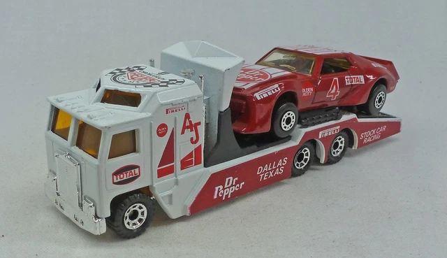 MATCHBOX TEAM CONVOY Kenworth Car Transporter "Dr Pepper" £29.50 ...