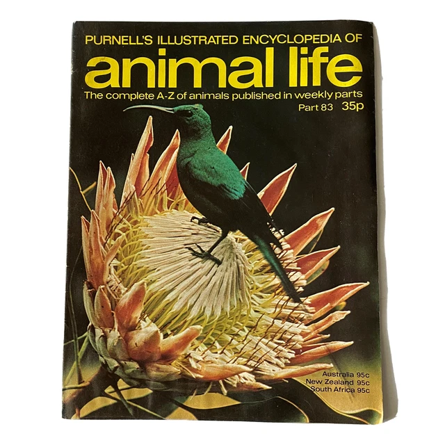 PURNELL’S ILLUSTRATED ENCYCLOPEDIA Of Animal Life Magazine Part 83 $24. ...
