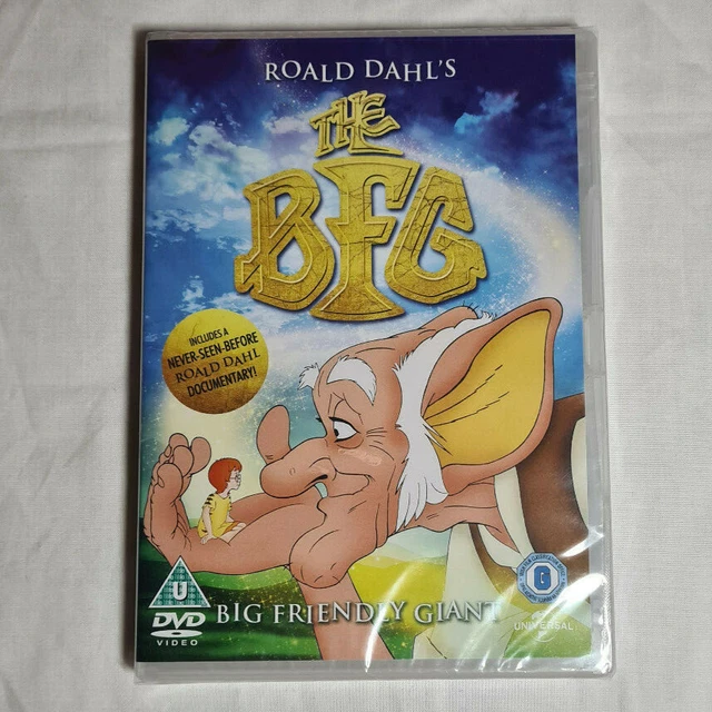 ROALD DAHL'S THE BFG: Big Friendly Giant. Classic animated 2016 film ...