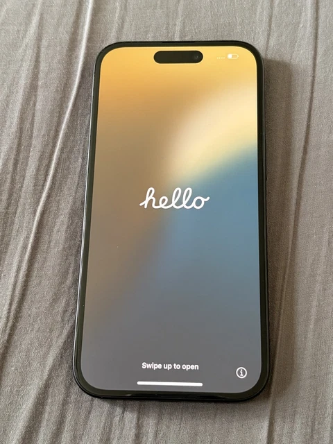 APPLE IPHONE 15 - 128GB - Black (Unlocked) Mint Condition £384.08 ...