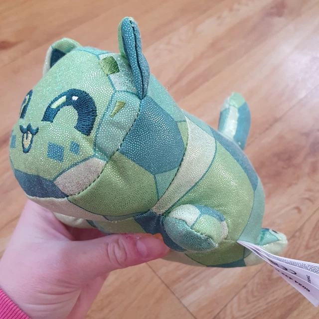 APHMAU MEEMEOWS CELESTIAL Green Emerald Cat Soft Plush Toy Litter ...