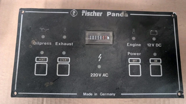 FISCHER PANDA GENERATOR Control Panel £182.68 - PicClick UK