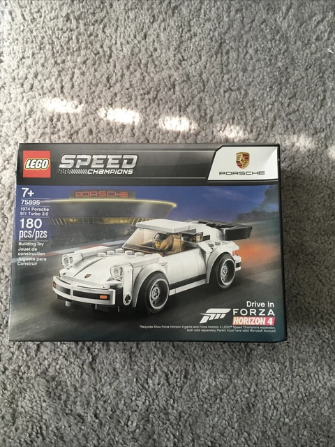 LEGO SPEED CHAMPIONS 75895 1974 Porsche 911 Turbo New Factory Sealed 7 ...