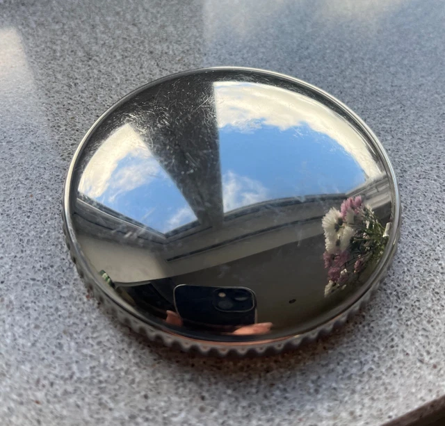 CLASSIC MINI PETROL Cap Chrome Mk1 Mk2 Mk3 Austin Morris Fuel Cooper ...