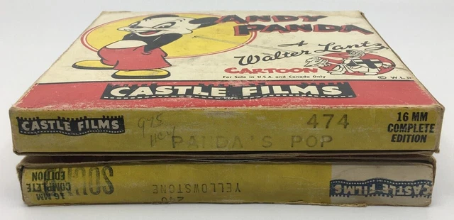 CASTLE FILMS ANDY Panda The World Parade 16 MM Vintage Movies Cartoons ...