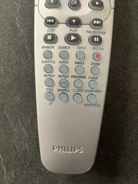 PHILIPS RC19245014/01 TV VCR DVD ORIGINAL FERNBEDIENUNG KOMPLETT ...