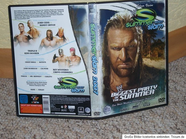 WRESTLING DVD WWE Summer Slam 2007 WWF WCW ECW TNA XWF XPW CZW SMW DWA ...