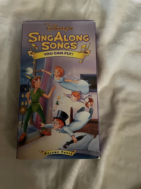 DISNEY'S SING ALONG Songs VHS You Can Fly £9.02 - PicClick UK