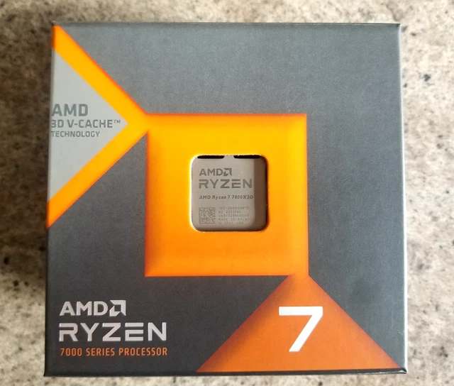AMD RYZEN 7 7800X3D Processor / Gaming CPU / 5 GHz, 8 Cores, Socket AM5 ...