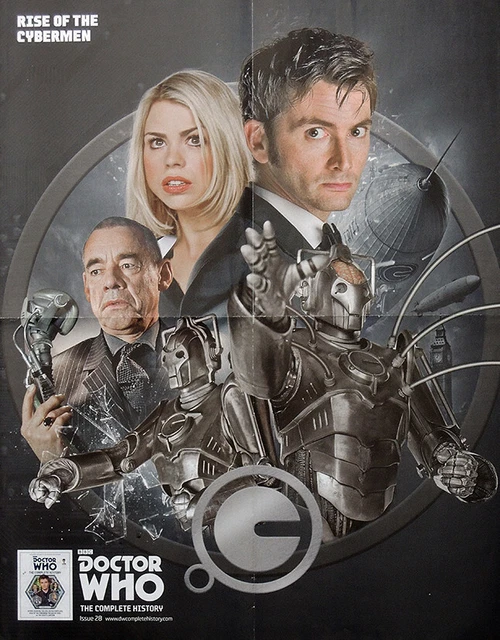 DOCTOR WHO POSTER . David Tennant Rise Of The Cybermen Rose Tyler John ...