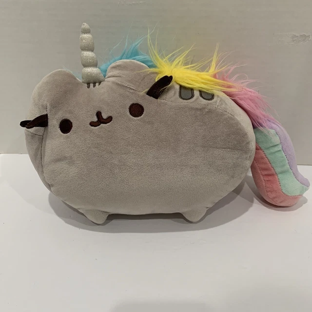 GUND PUSHEEN PUSHEENICORN Plush Cat 12” Stuffed Animal Toy Rainbow £13. ...