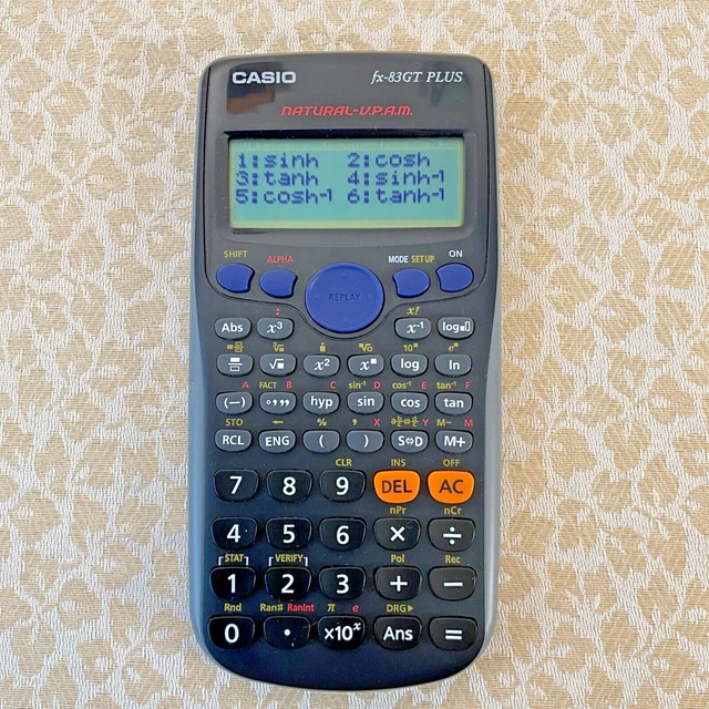 CASIO FX-83GT PLUS Scientific Calculator For Maths Student School ...