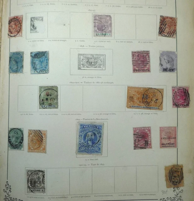 MAURICE COLLECTION ALBUM ancien vendu par pays EUR 4,00 - PicClick FR