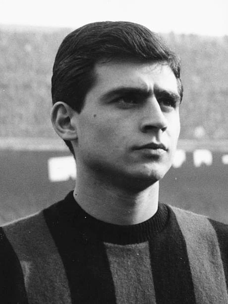 ITALIAN FOOTBALL PLAYER Mario Trebbi a Italy versus Northern Ir- 1962 ...