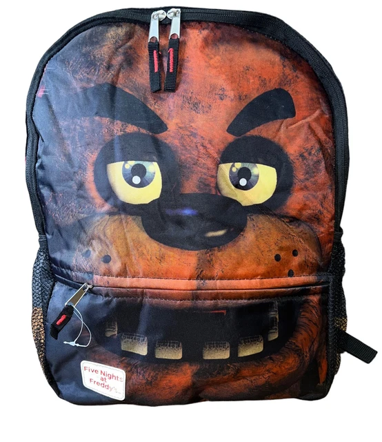 FIVE NIGHTS AT Freddys FNAF Backpack GAME OVER 16" Backpack Book Bag ...
