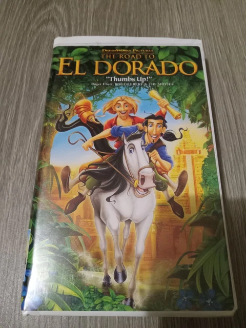 THE ROAD TO El Dorado (VHS, 2000, Clam Shell) Animation Kids Family £5. ...