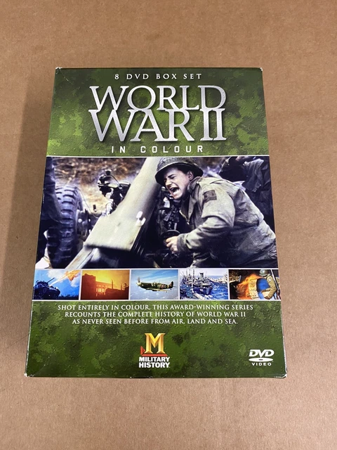WORLD WAR II In Colour (8-Disc Box Set) [DVD] - DVD £7.99 - PicClick UK