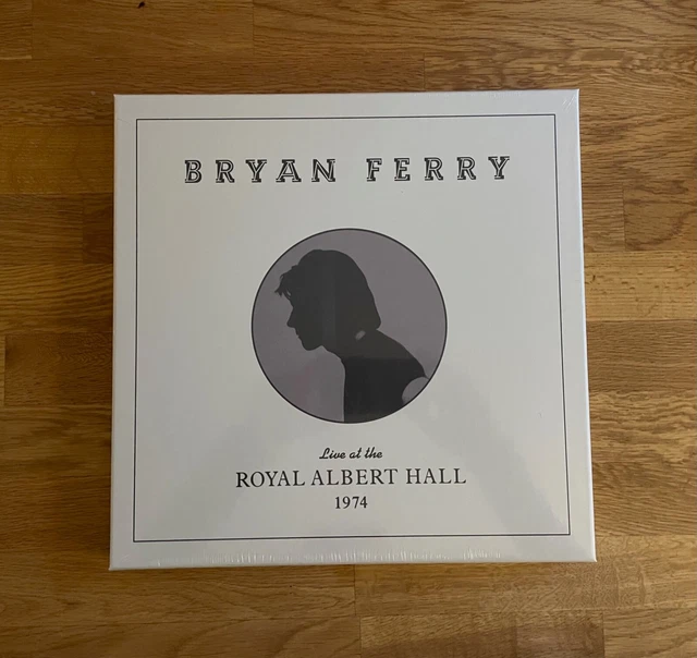 BRYAN FERRY LIVE At The Royal Albert Hall 1974 Box Set Factory Sealed ...