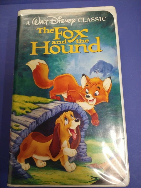 DISNEY THE FOX and the Hound (VHS, 1994) Black Diamond Edition 2041 ...