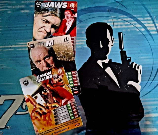 JAMES BOND 007 Spy Cards - Complete your collection -commons £1.79 ...