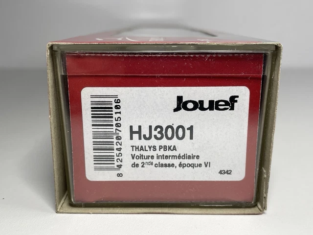 JOUEF HJ3001 THALYS PKBA TGV Intermediate 2nd Class Car Coach Ep VI ...