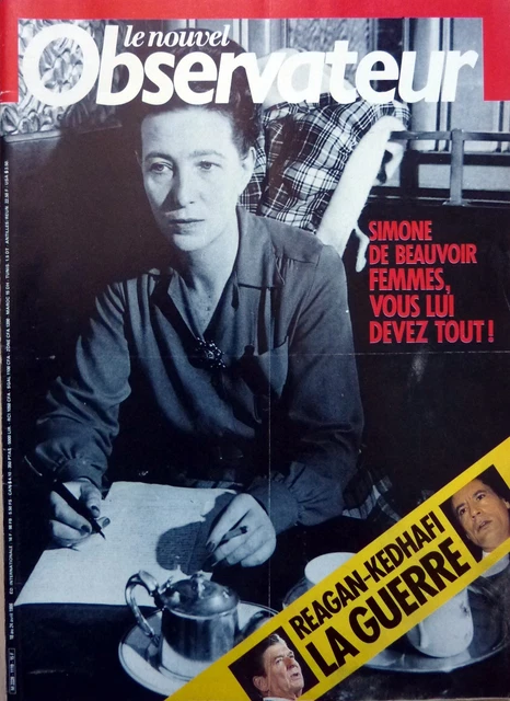 MAGAZINE RARE 1986: SIMONE DE BEAUVOIR_JAMES BROWN_JEAN GENET EUR 8,00 ...