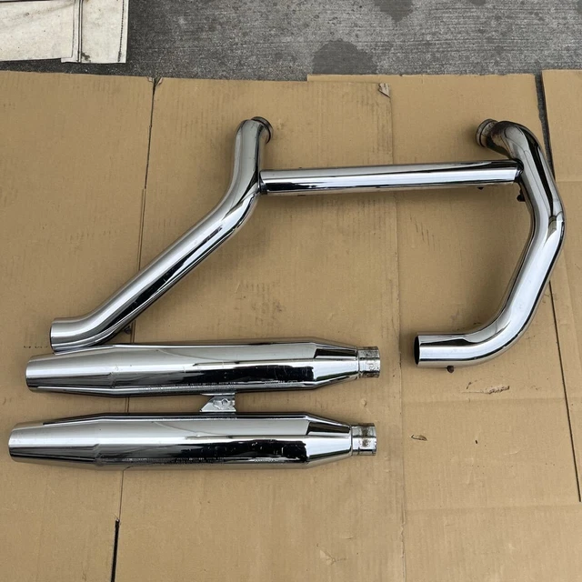 SILENZIATORE DI SCARICO originale Harley Davidson 65177-98A 65171-98A ...